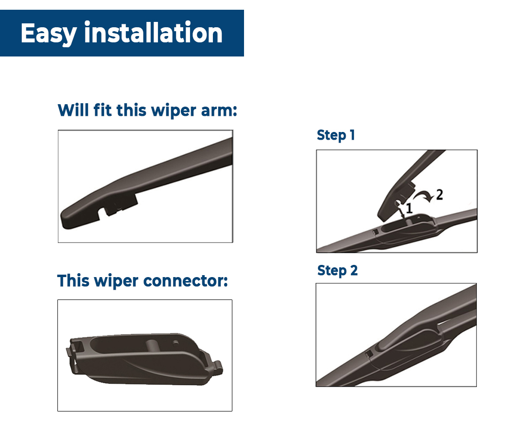 Rear Wiper Blade 12" For Toyota Corolla E210 2018 2019 2020 Hatch ...